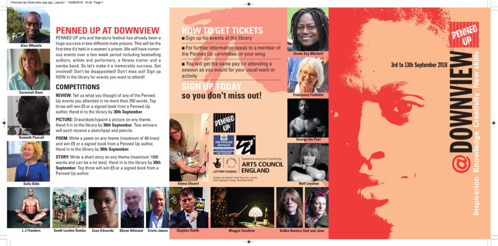 Penned Up at HMP Downview – National Criminal Justice Arts Alliance